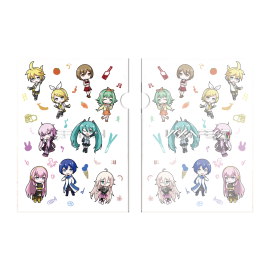 Vocaloids Chibi Clear File